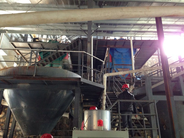 Silica Sand Purification Project of Jianji Mining co., Ltd.